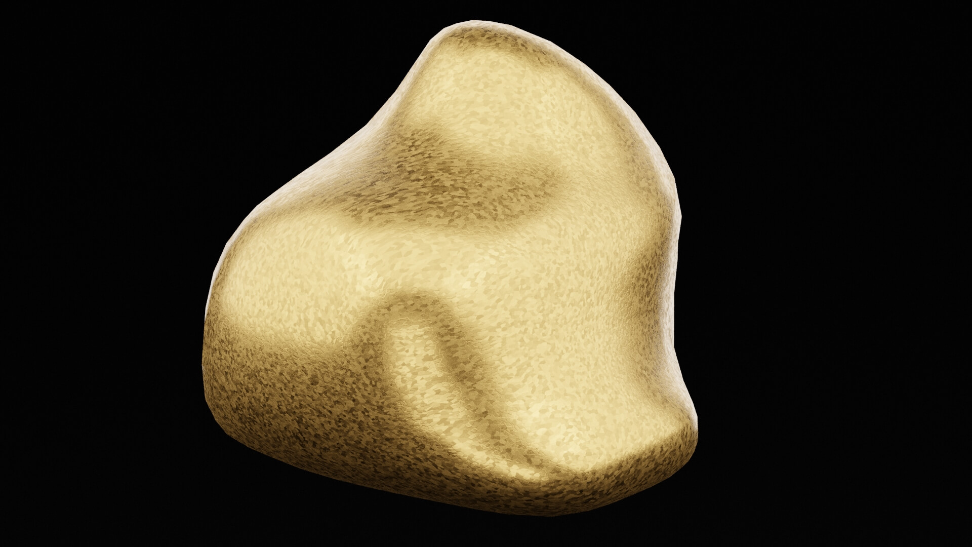 Golden Nugget - 3D Model by thedazking
