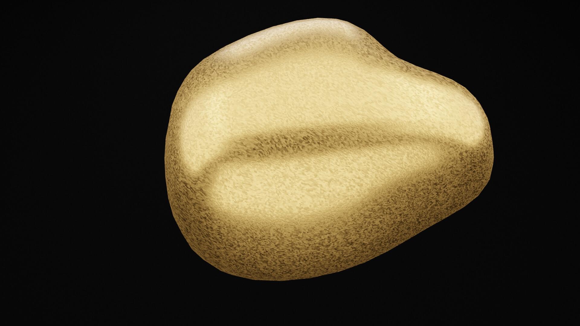 Golden Nugget - 3D Model by thedazking