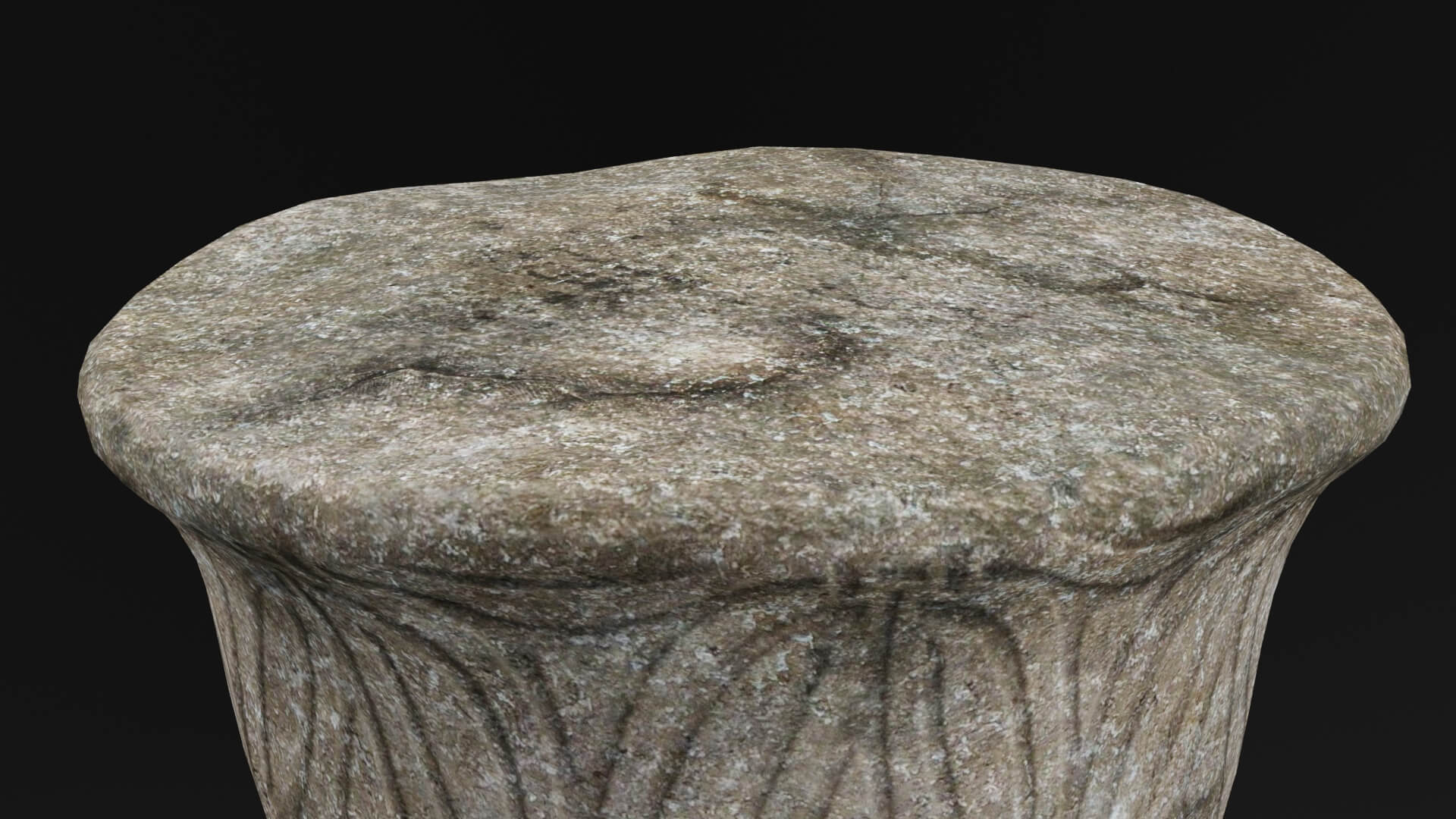 Greek Column Top - 3D Model by thedazking