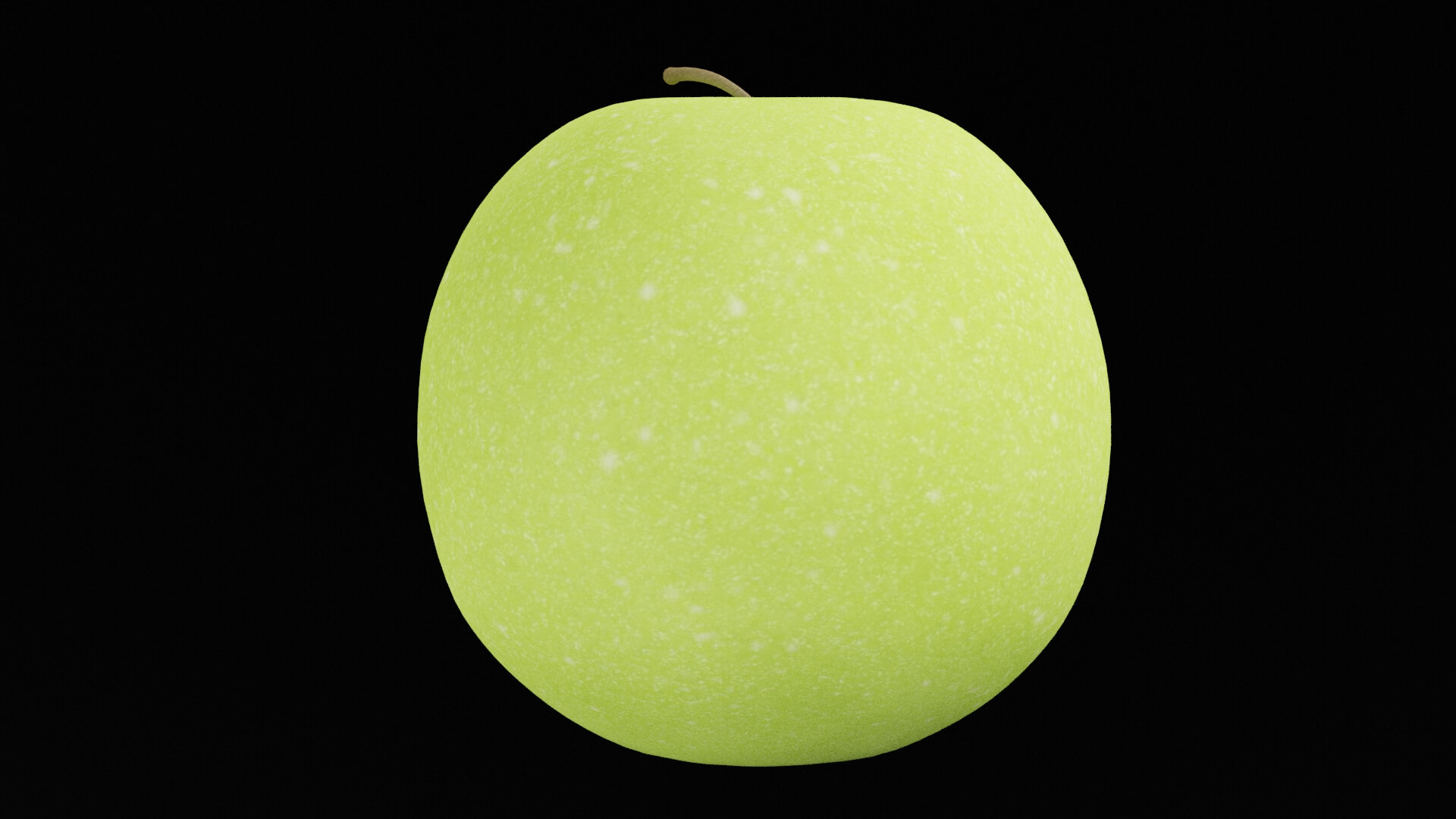 Fresh Green Apple - 3D Model by thedazking