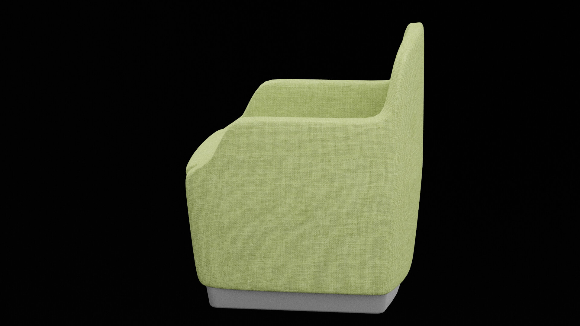 Green Chair Furniture - 3D Model by thedazking