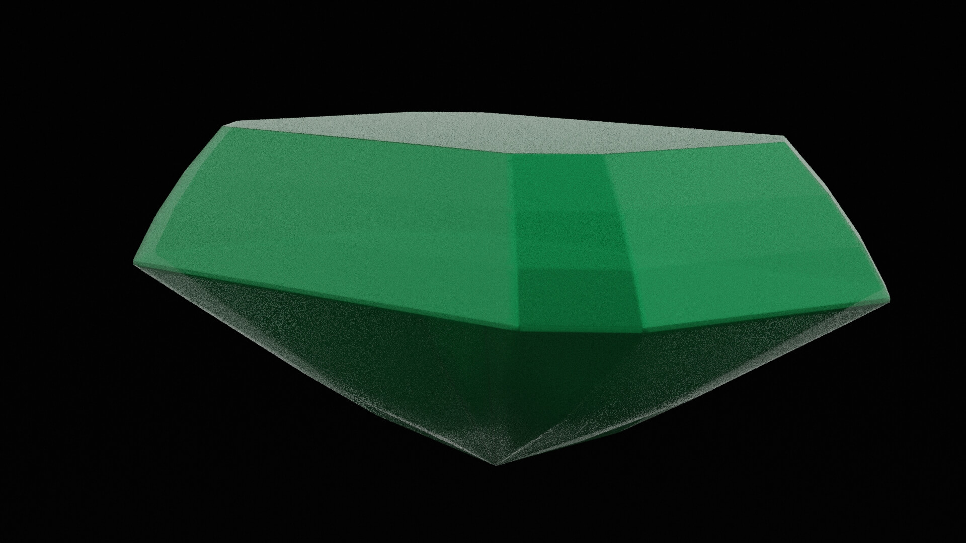 Sparkling Green Gem - 3D Model by thedazking