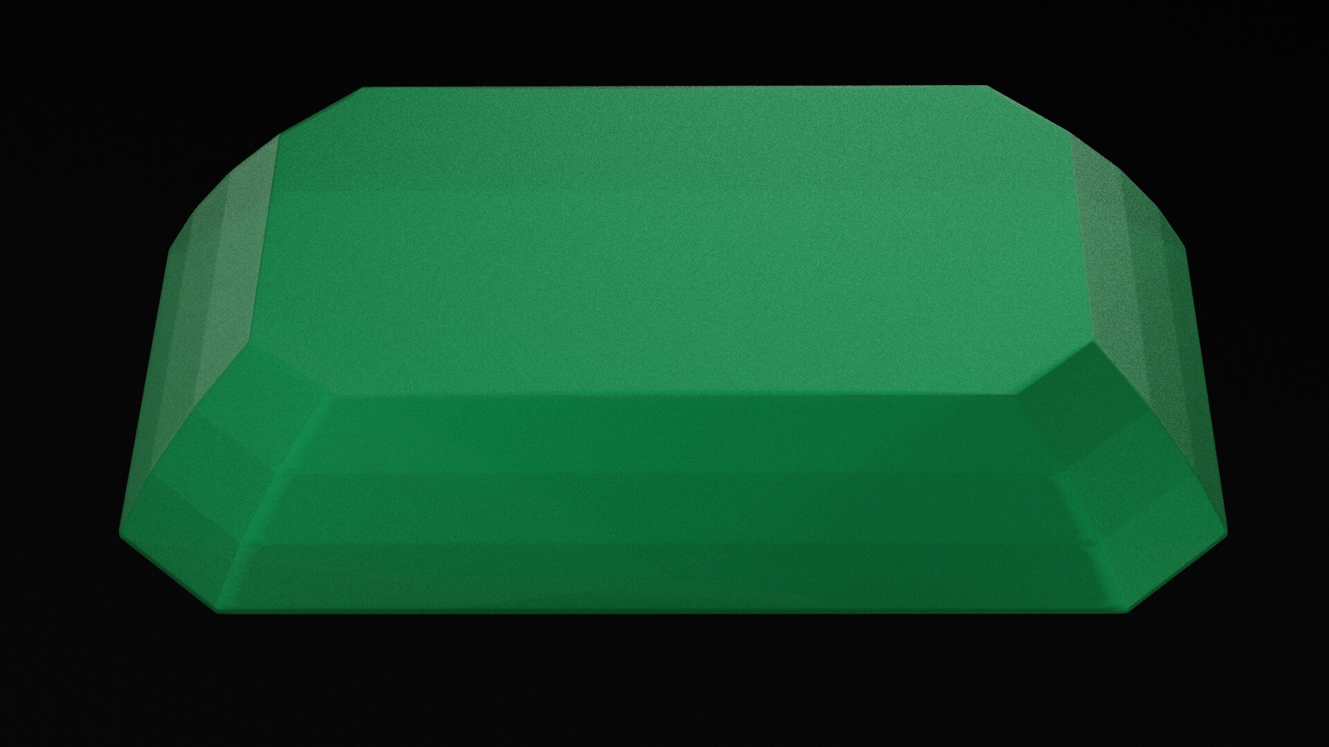 Sparkling Green Gem - 3D Model by thedazking