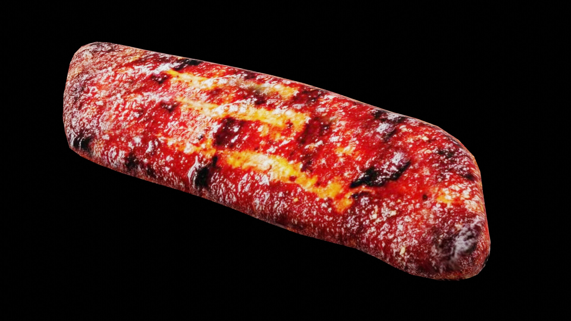 Grilled Bacon - 3D Model by thedazking