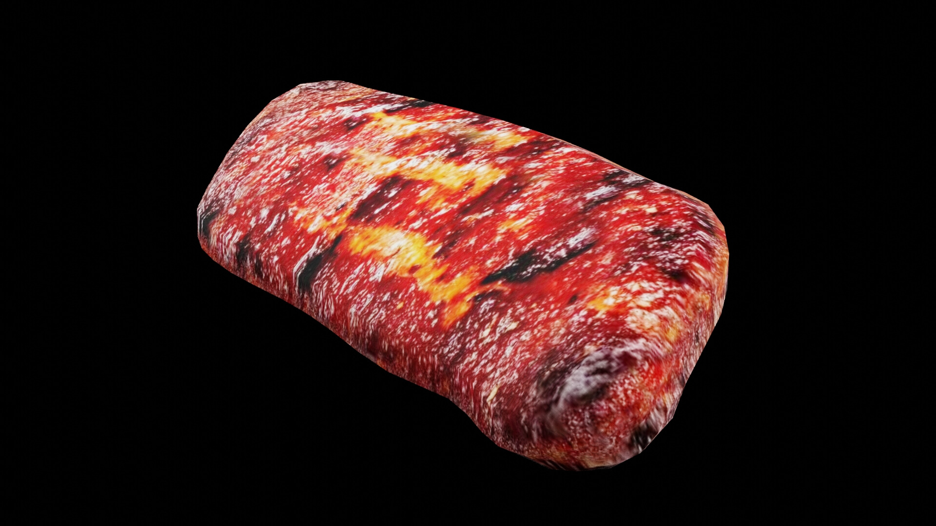 Grilled Bacon - 3D Model by thedazking