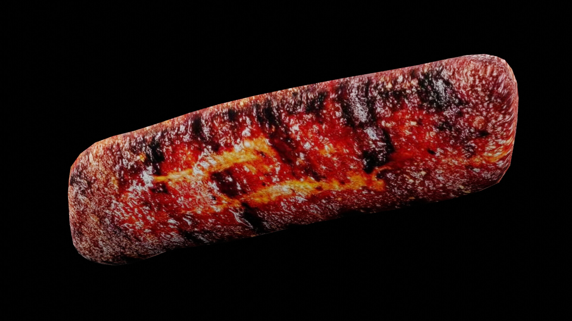 Grilled Bacon - 3D Model by thedazking