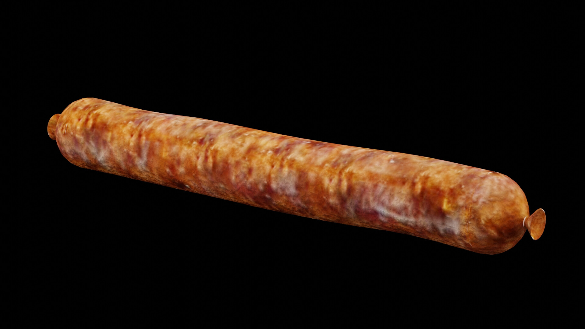 Grilled Sausage - 3D Model by thedazking