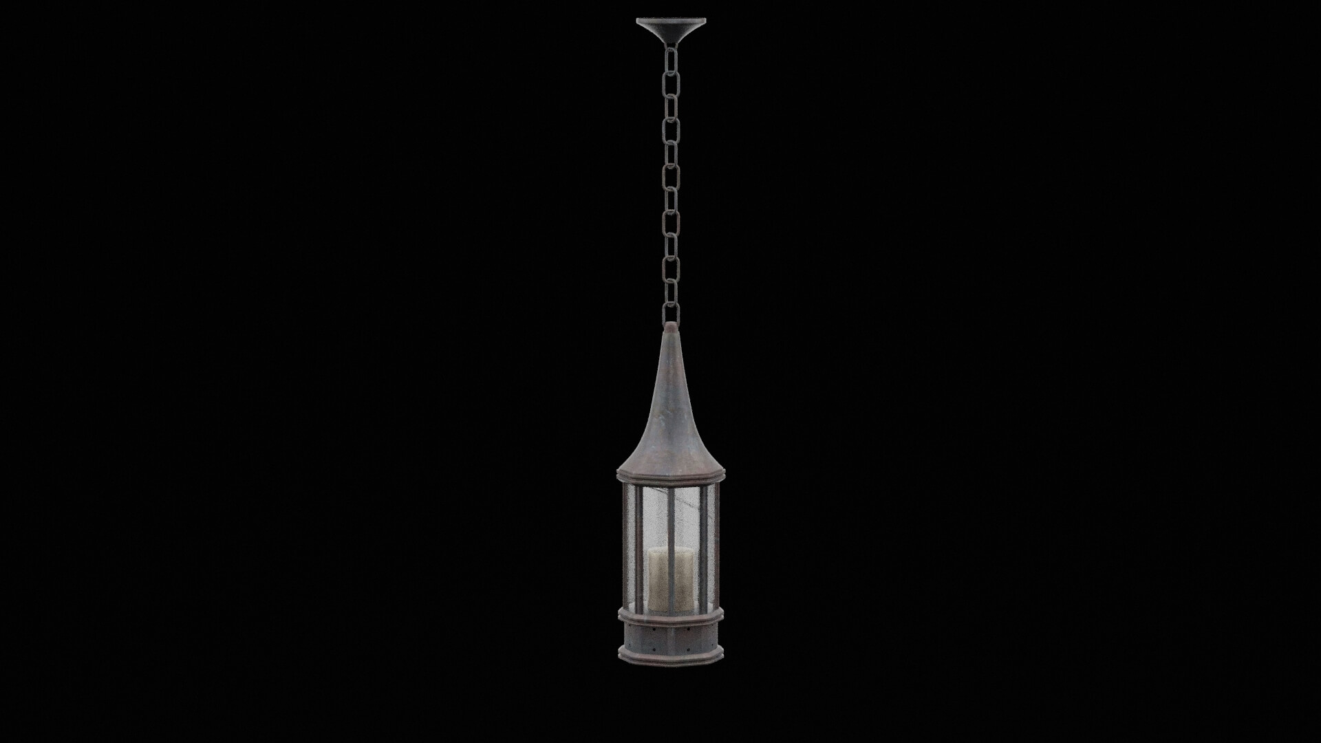 Hanged Pendant Light - 3D Model by thedazking