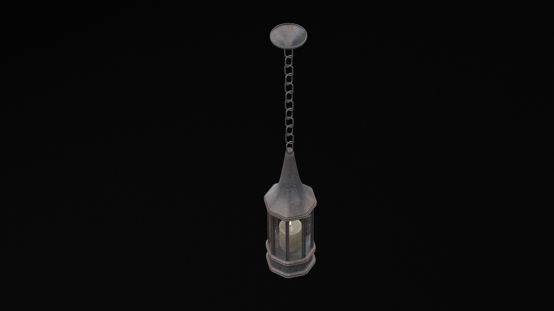 Hanged Pendant Light - 3D Model by thedazking