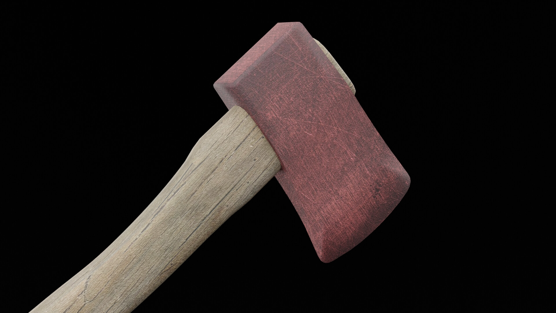 Hatchet Tool - 3D Model by thedazking