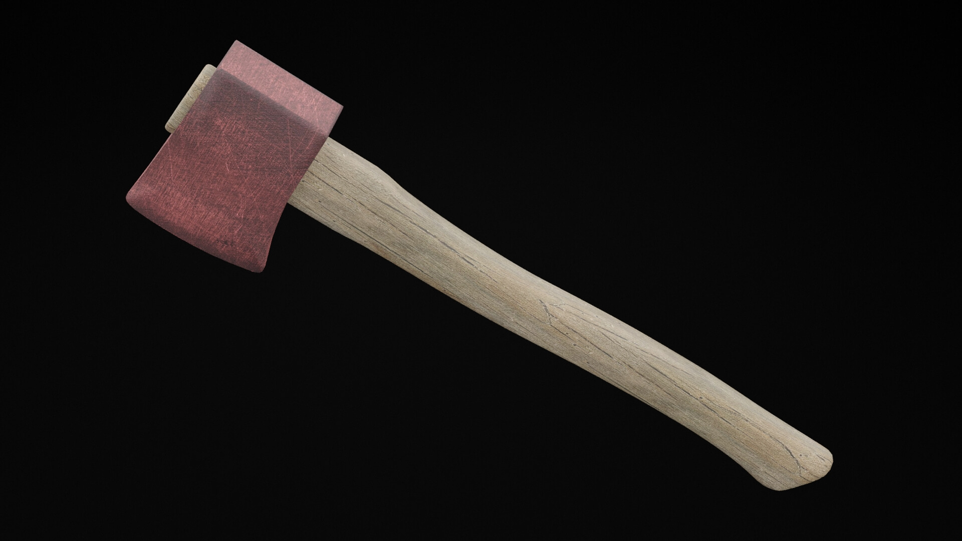 Hatchet Tool - 3D Model by thedazking