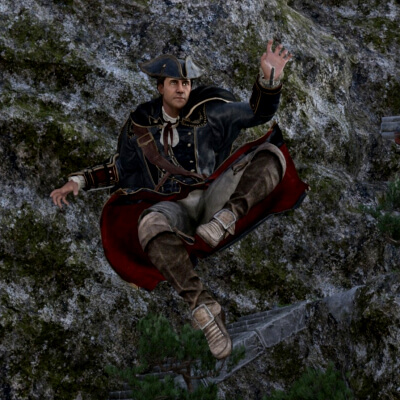 Haytham Kenway - 3D Model by thedazking