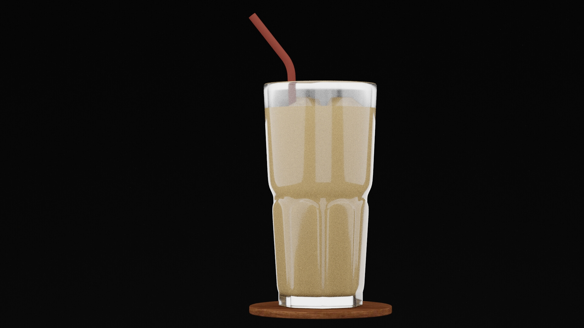 Iced Coffee Cup - 3D Model by thedazking