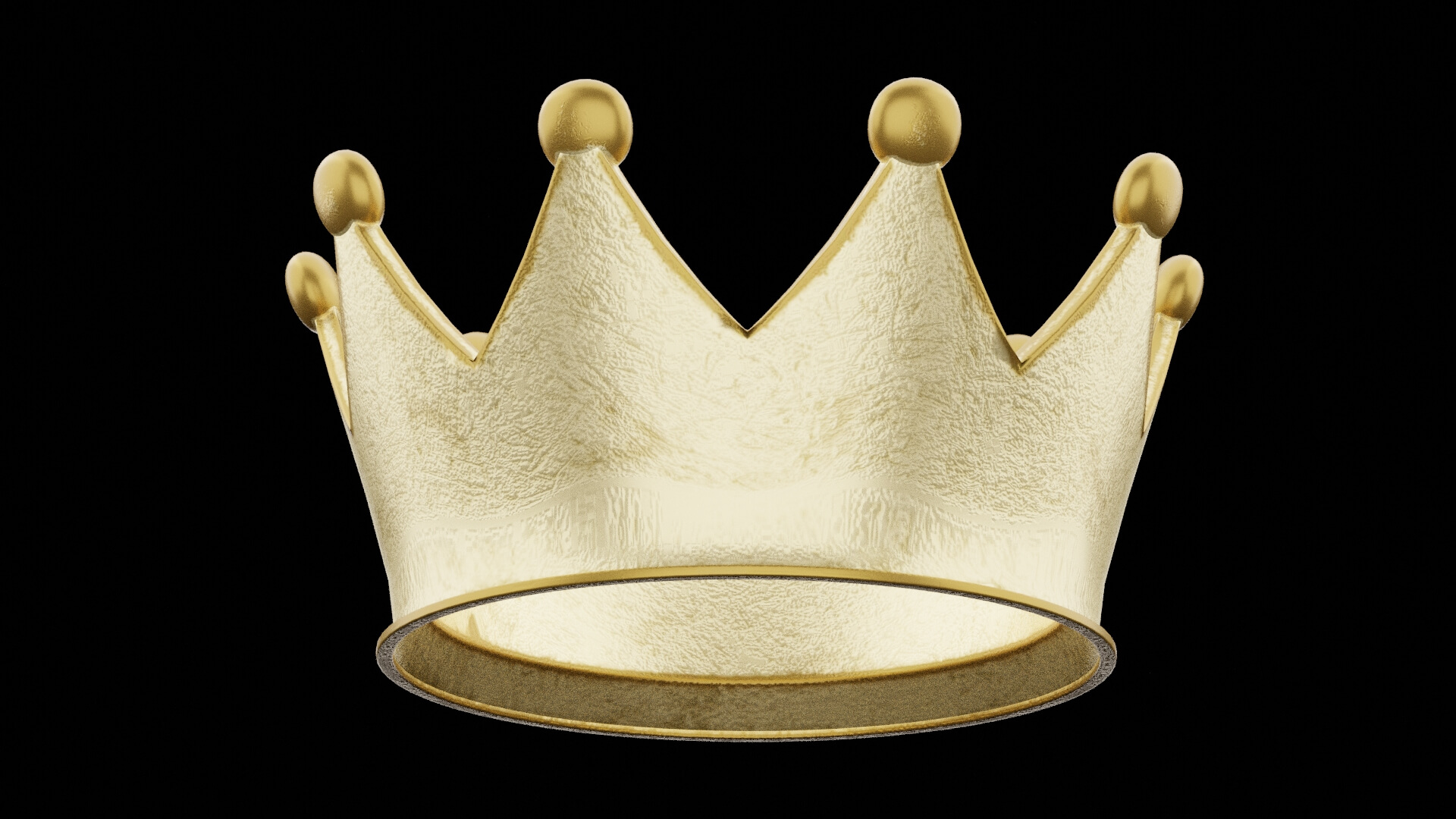Kings Golden Crown - 3D Model by thedazking