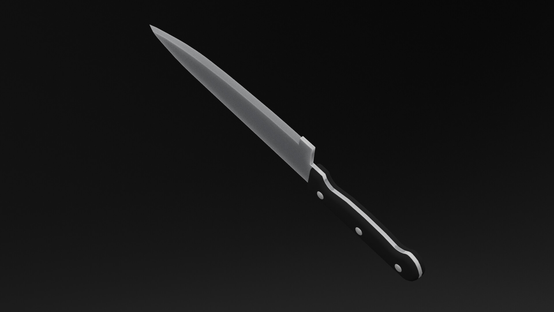 Kitchen Knife - 3D Model by thedazking