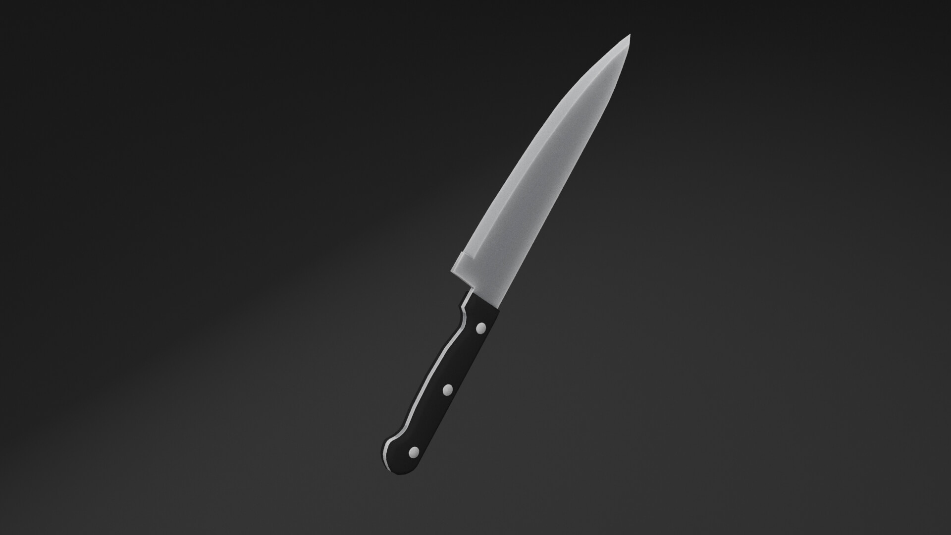 Kitchen Knife - 3D Model by thedazking