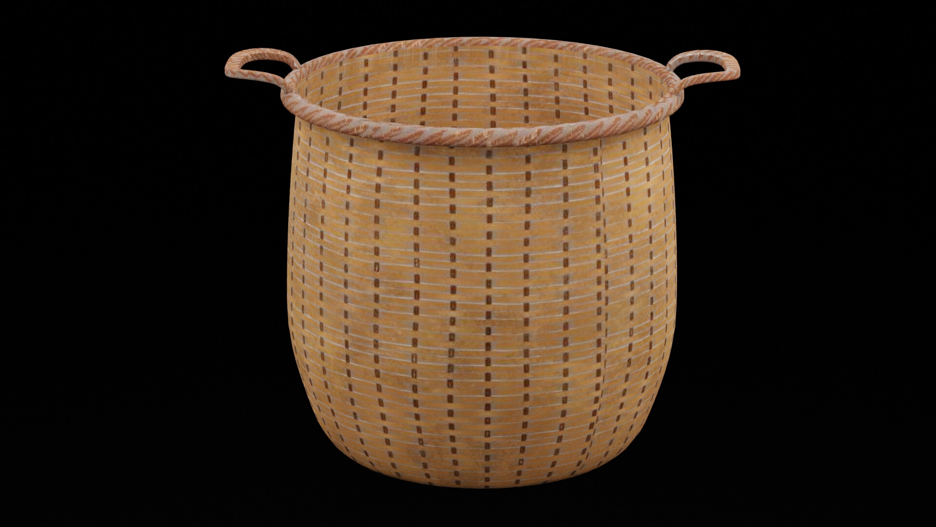 Large Fruit Basket - Free 3D Model by thedazking