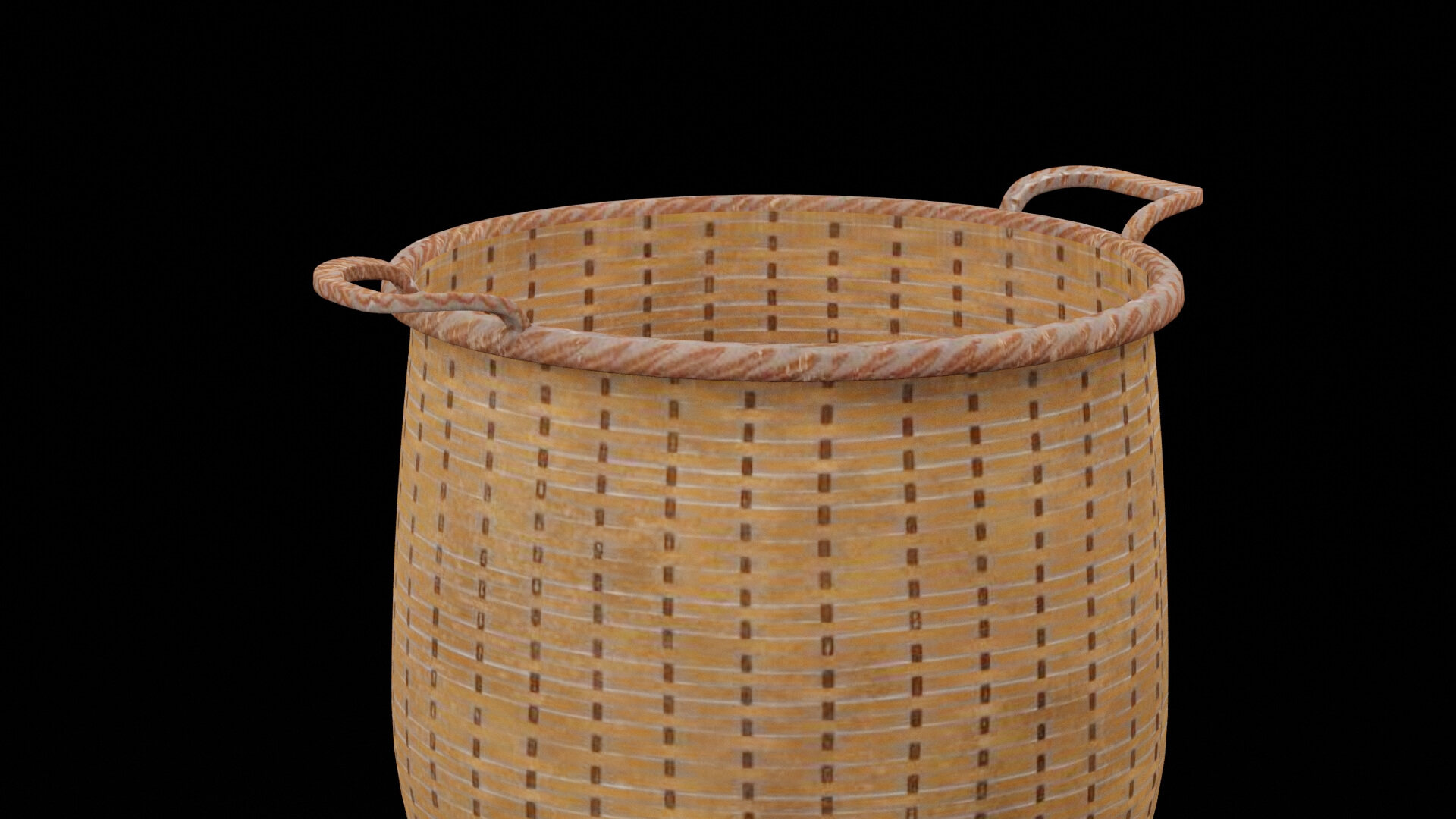 Large Fruit Basket - Free 3D Model by thedazking