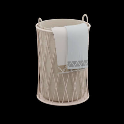 Laundry Basket - 3D Model by thedazking