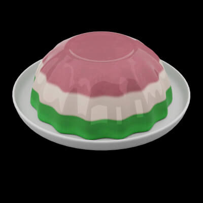 Layered Jelly - 3D Model by thedazking