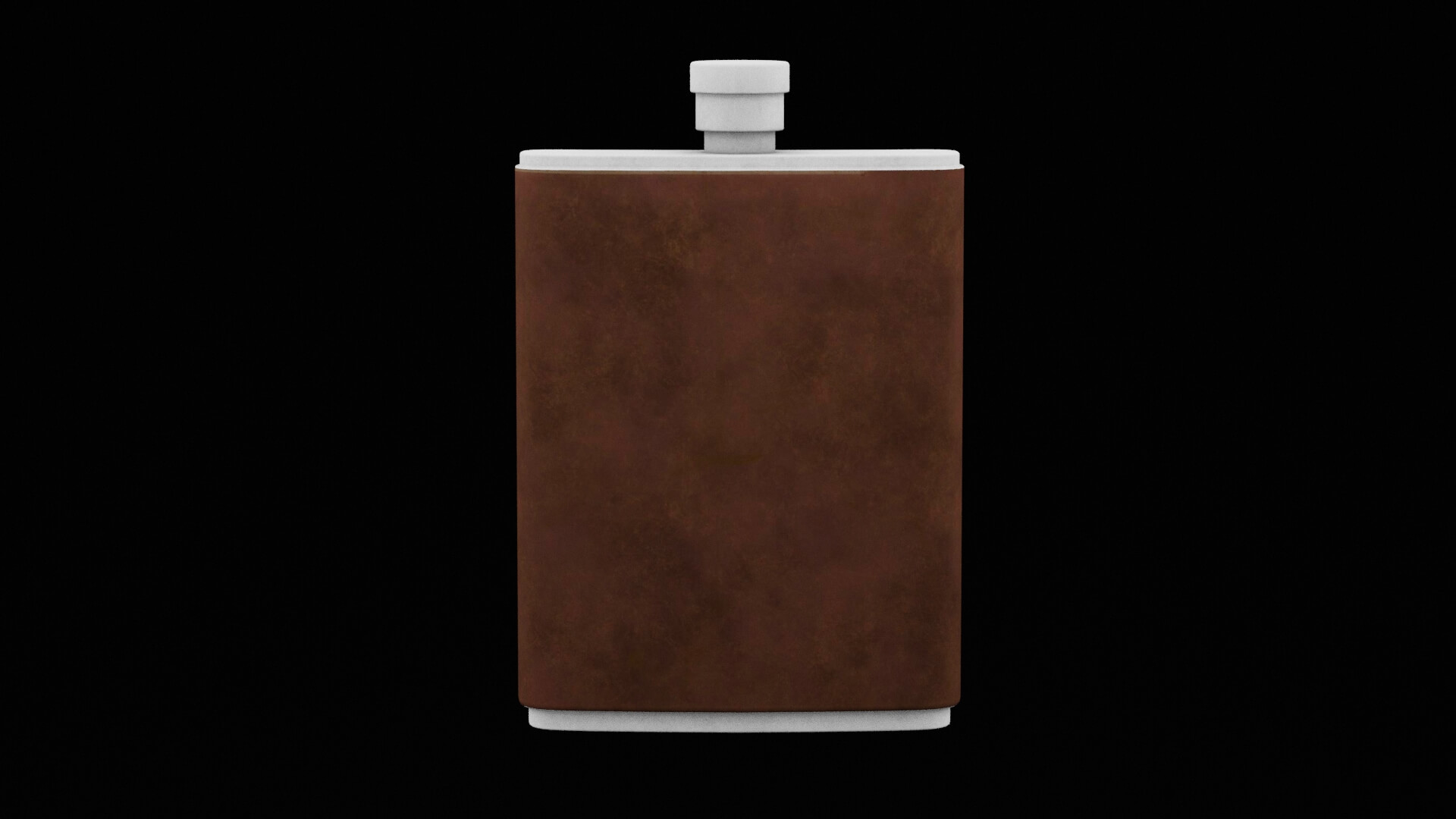 Leather Whiskey Flask - 3D Model by thedazking