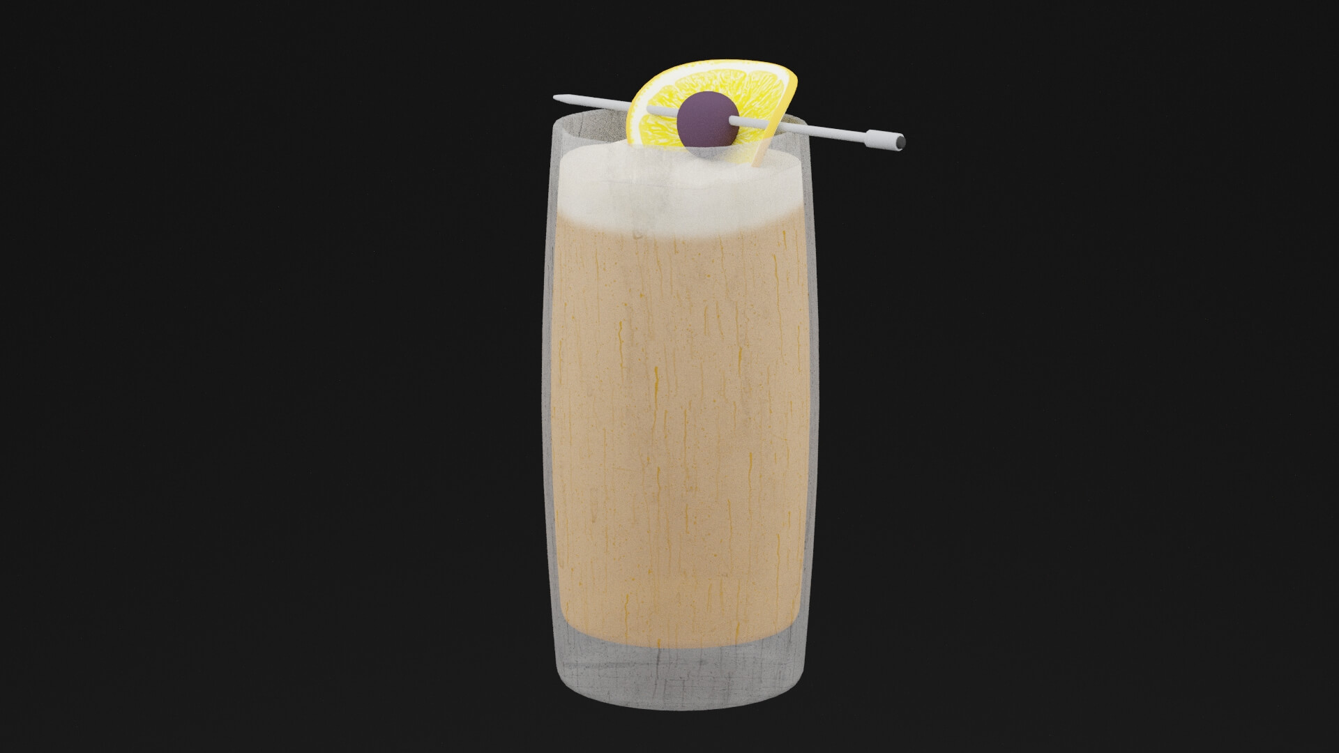Lemon Delight Drink - 3D Model by thedazking