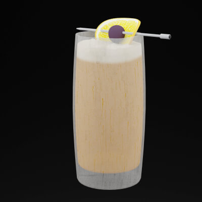 Lemon Delight Drink - 3D Model by thedazking