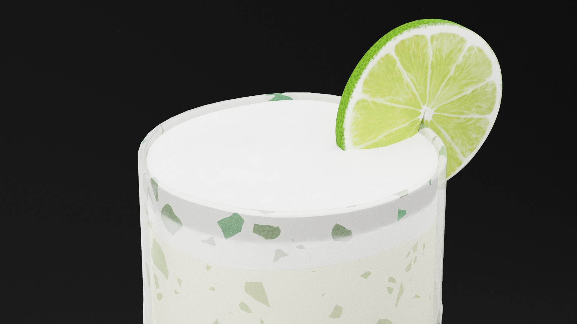 Lime Cocktail Vodka - 3D Model by thedazking