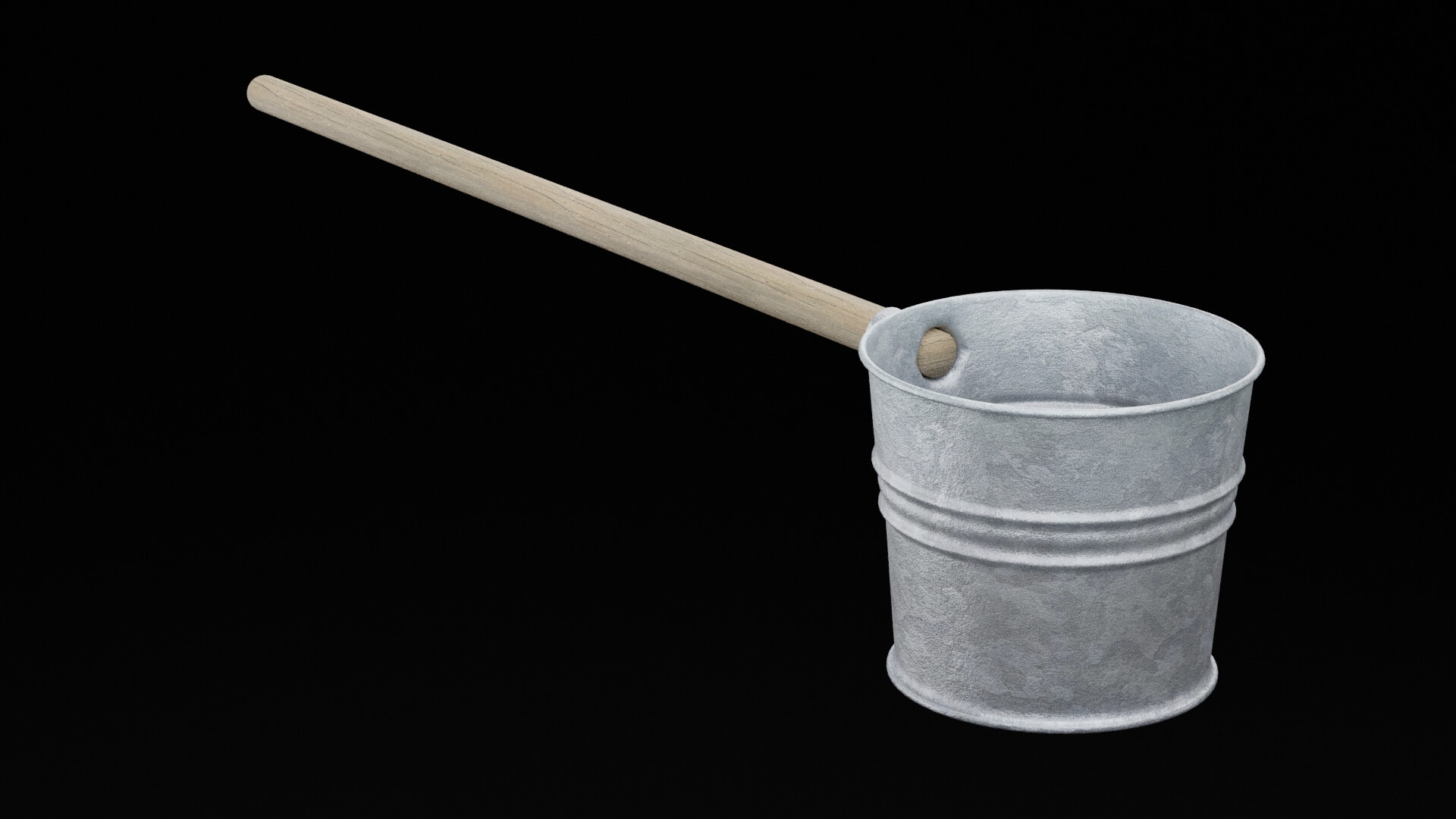Long Arm Bucket - 3D Model by thedazking