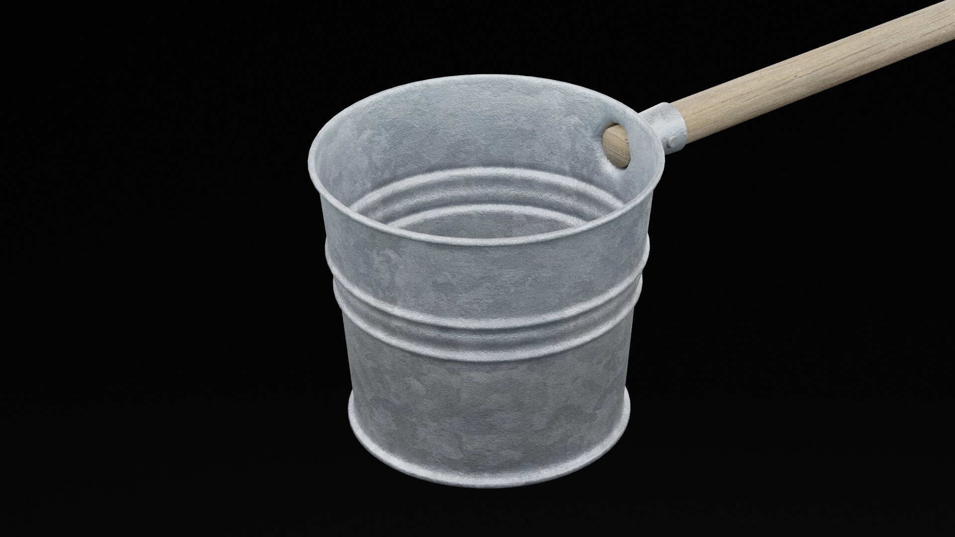 Long Arm Bucket - 3D Model by thedazking