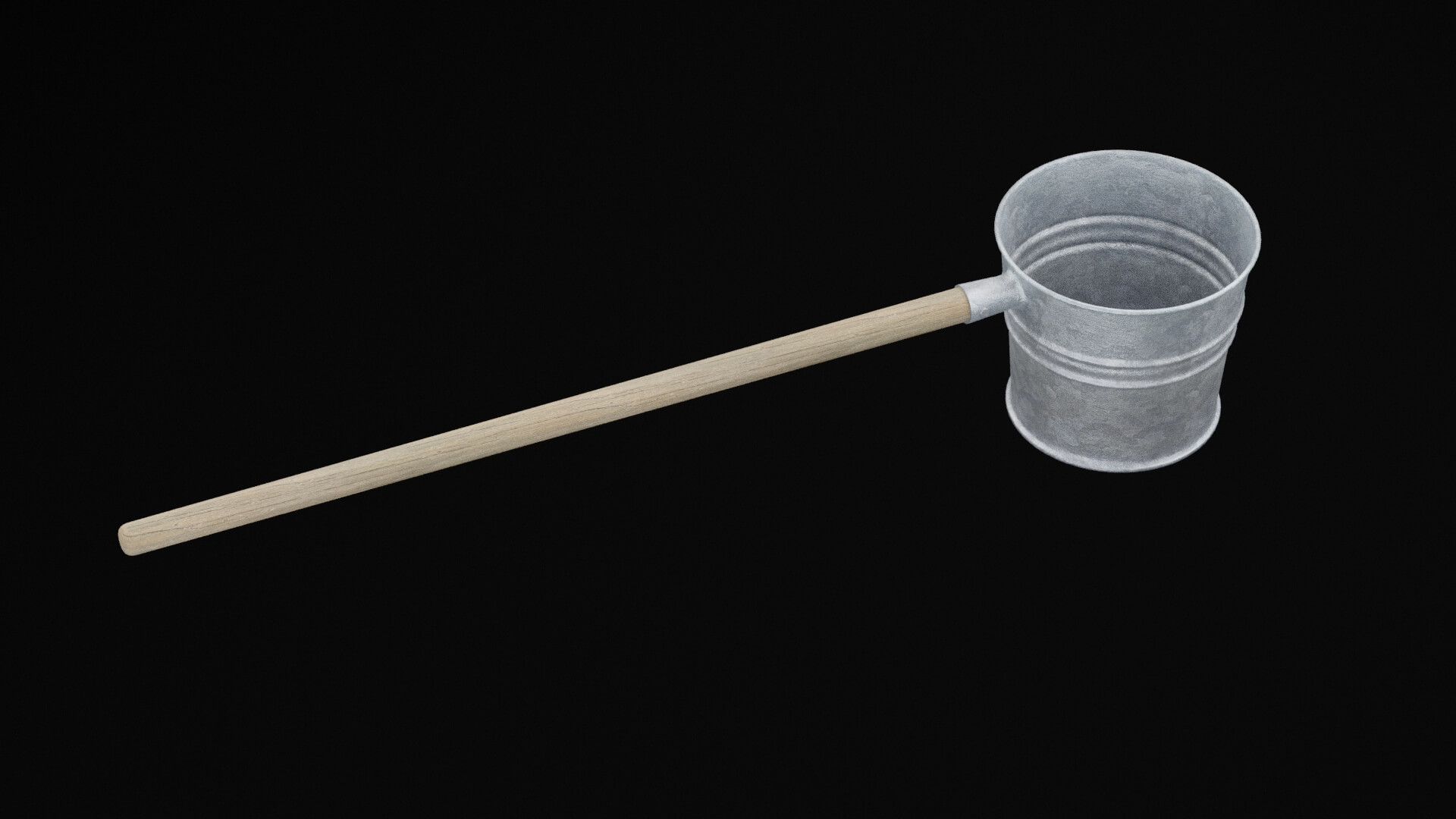 Long Arm Bucket - 3D Model by thedazking