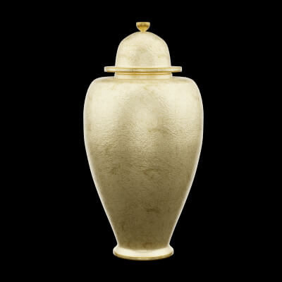 Luxury Golden Jar - 3D Model by thedazking