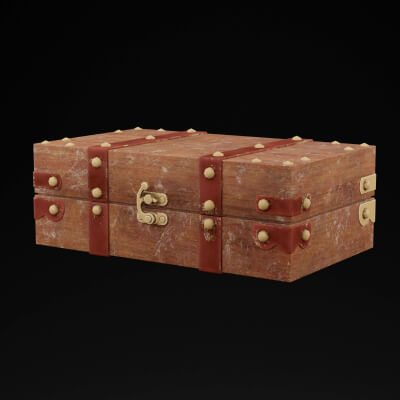 Magic Chest Box - 3D Model by thedazking