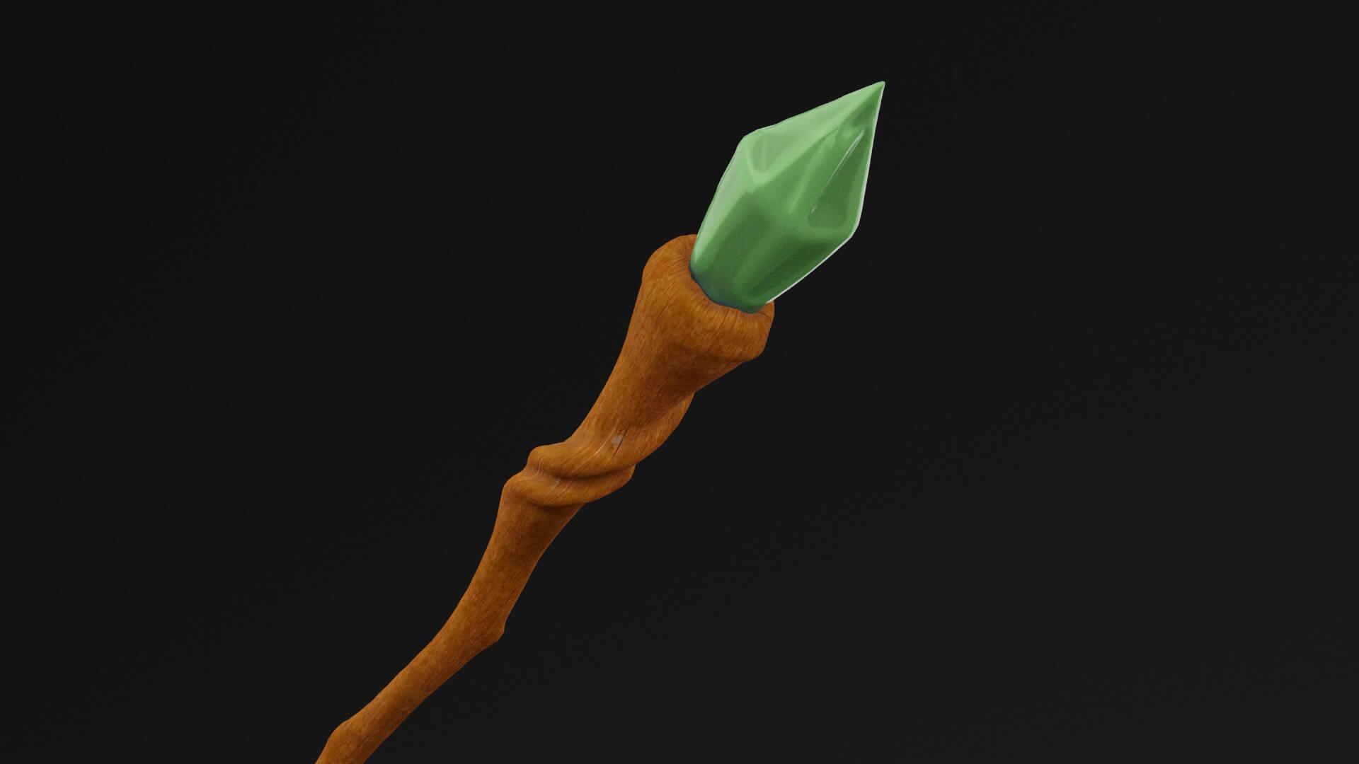 Magical Wizard Wand - 3D Model by thedazking