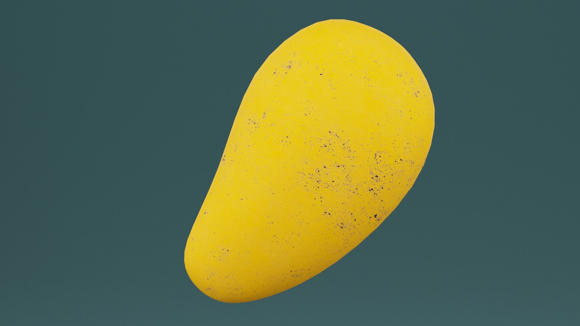 Realistic Mango Fruit - 3D Model by thedazking