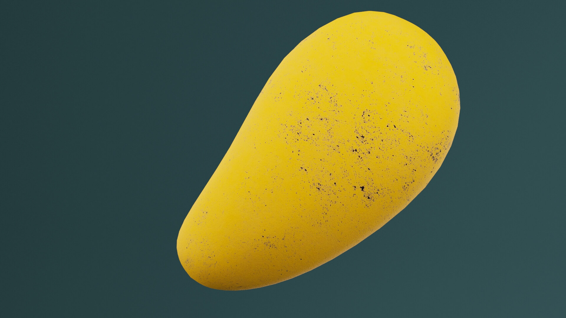 Realistic Mango Fruit - 3D Model by thedazking