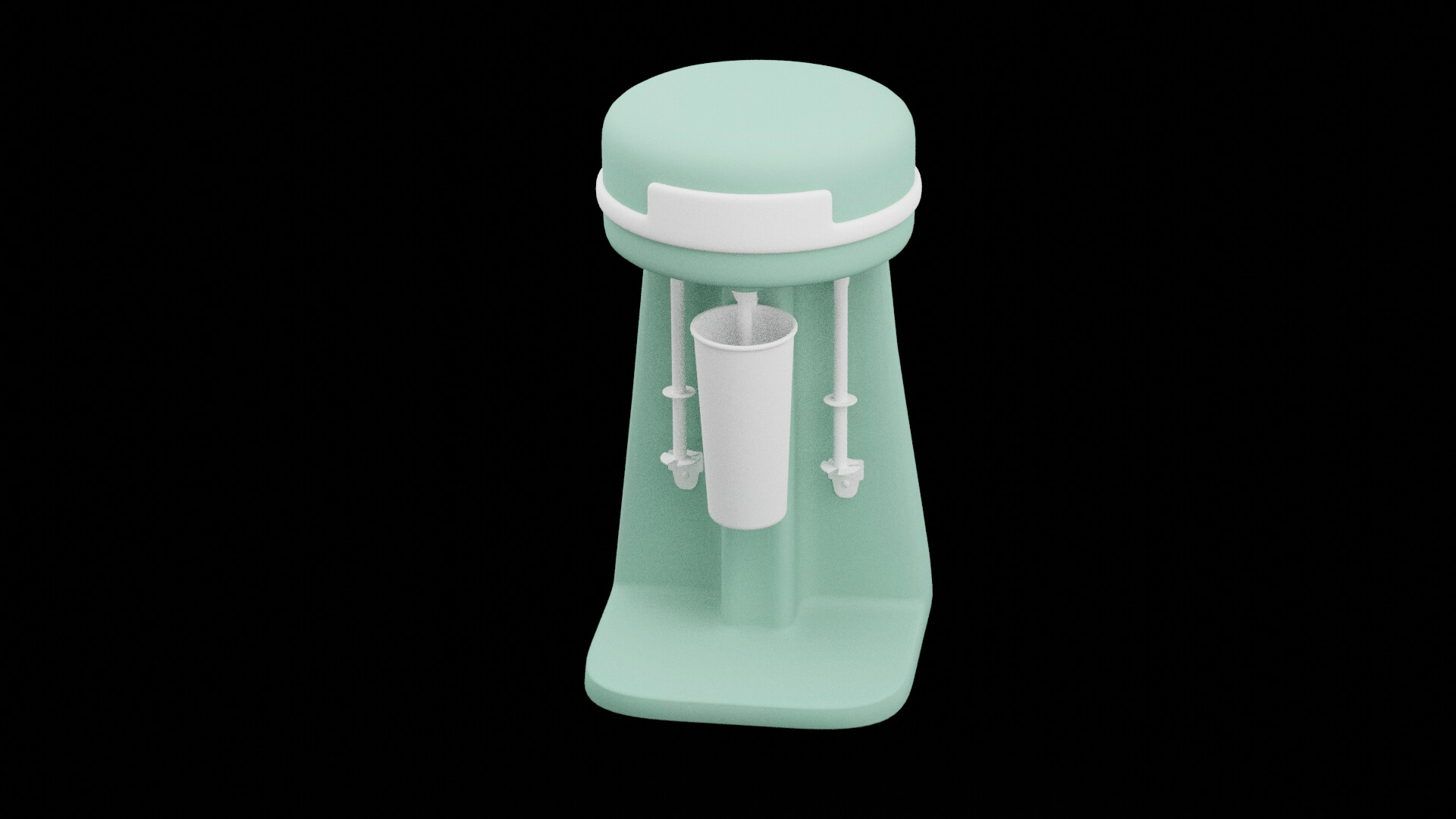 Milkshake Mixer - 3D Model by thedazking