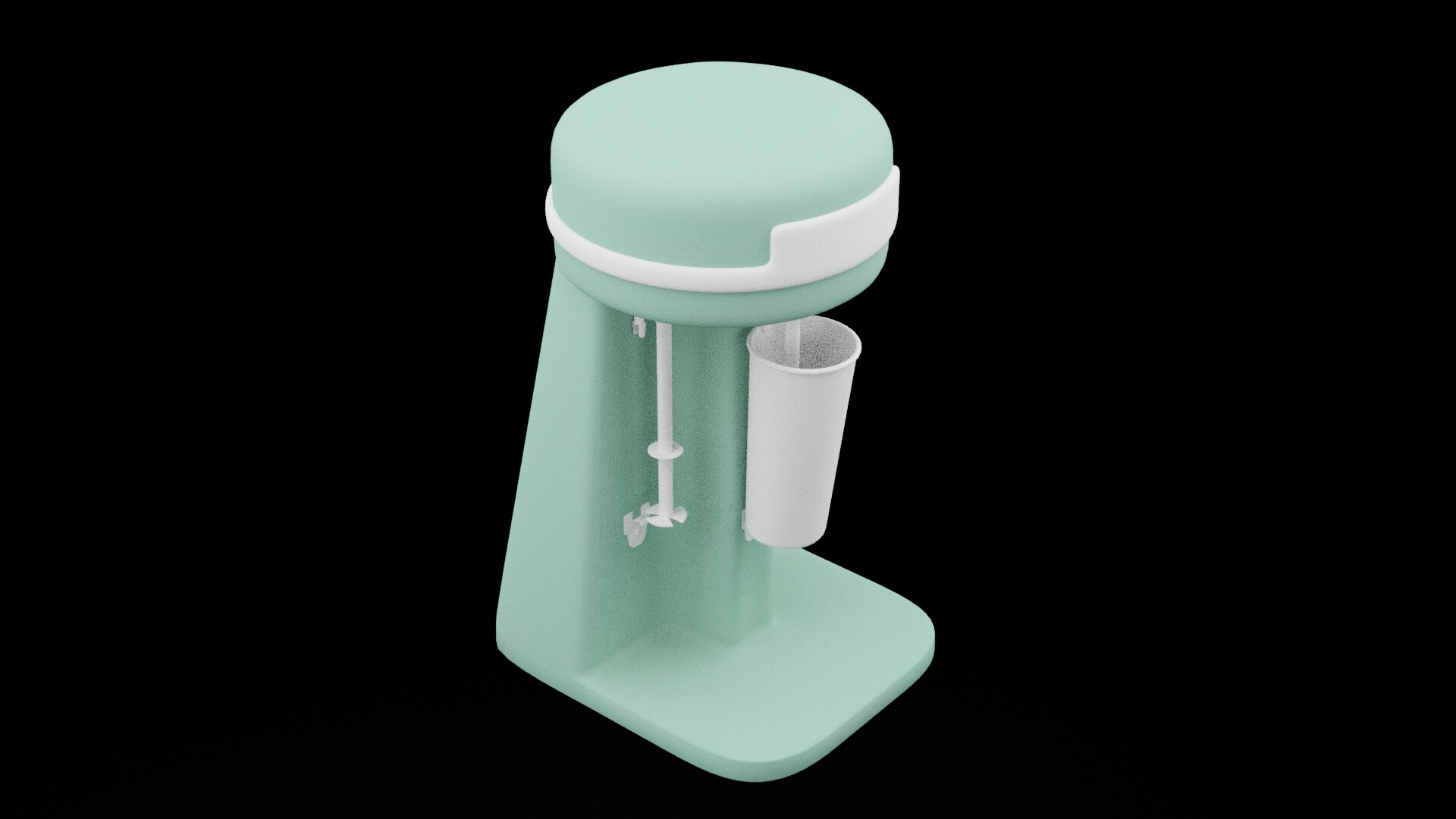 Milkshake Mixer - 3D Model by thedazking