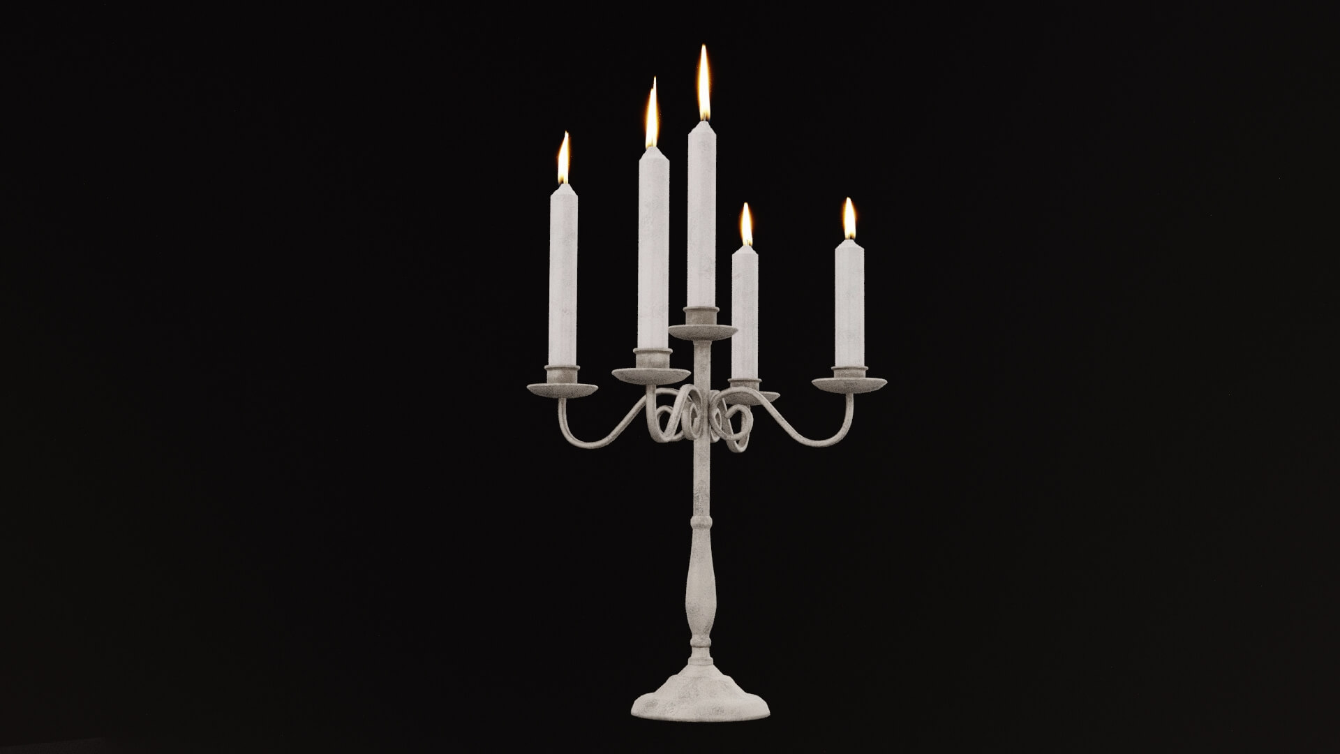 Multicandle Holder - 3D Model by thedazking