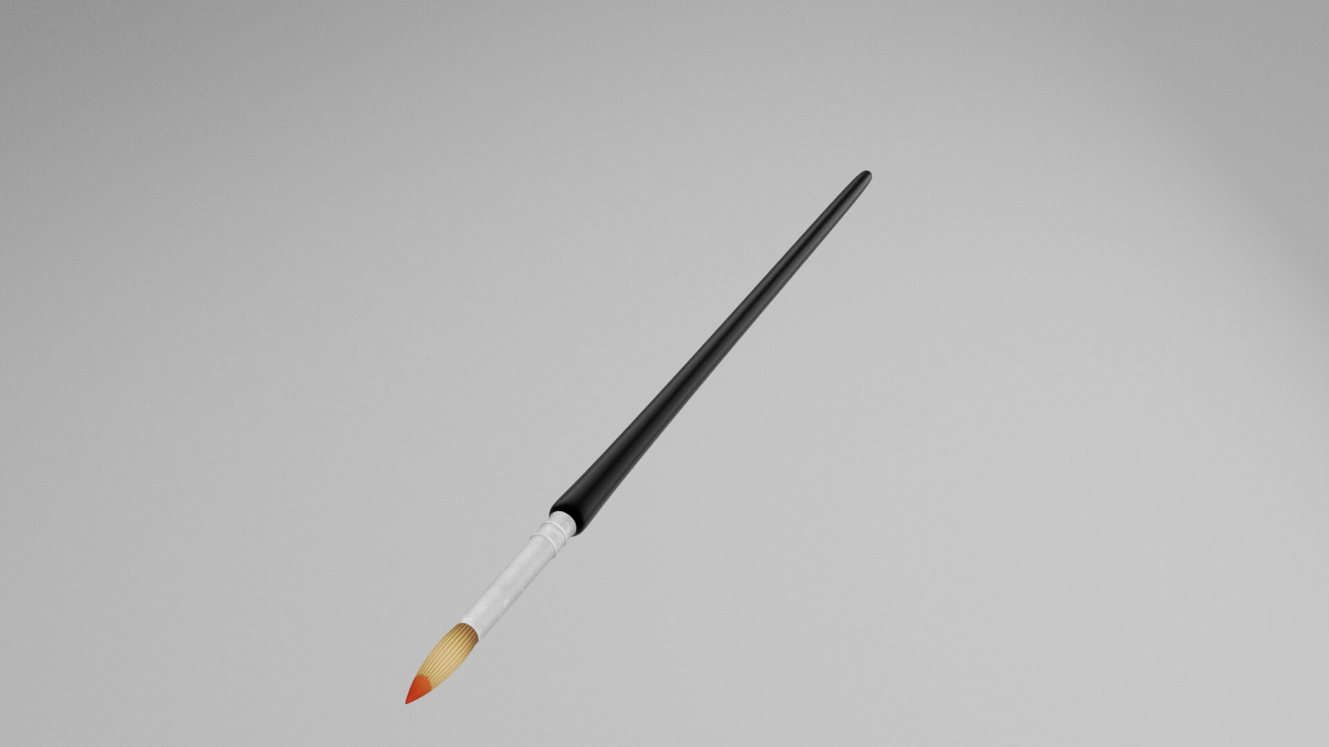 Painting Brush - 3D Model by thedazking