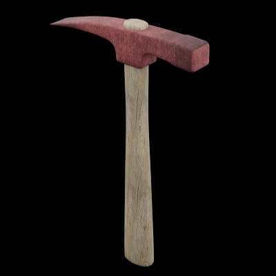 Pick Hammer Tool - 3D Model by thedazking