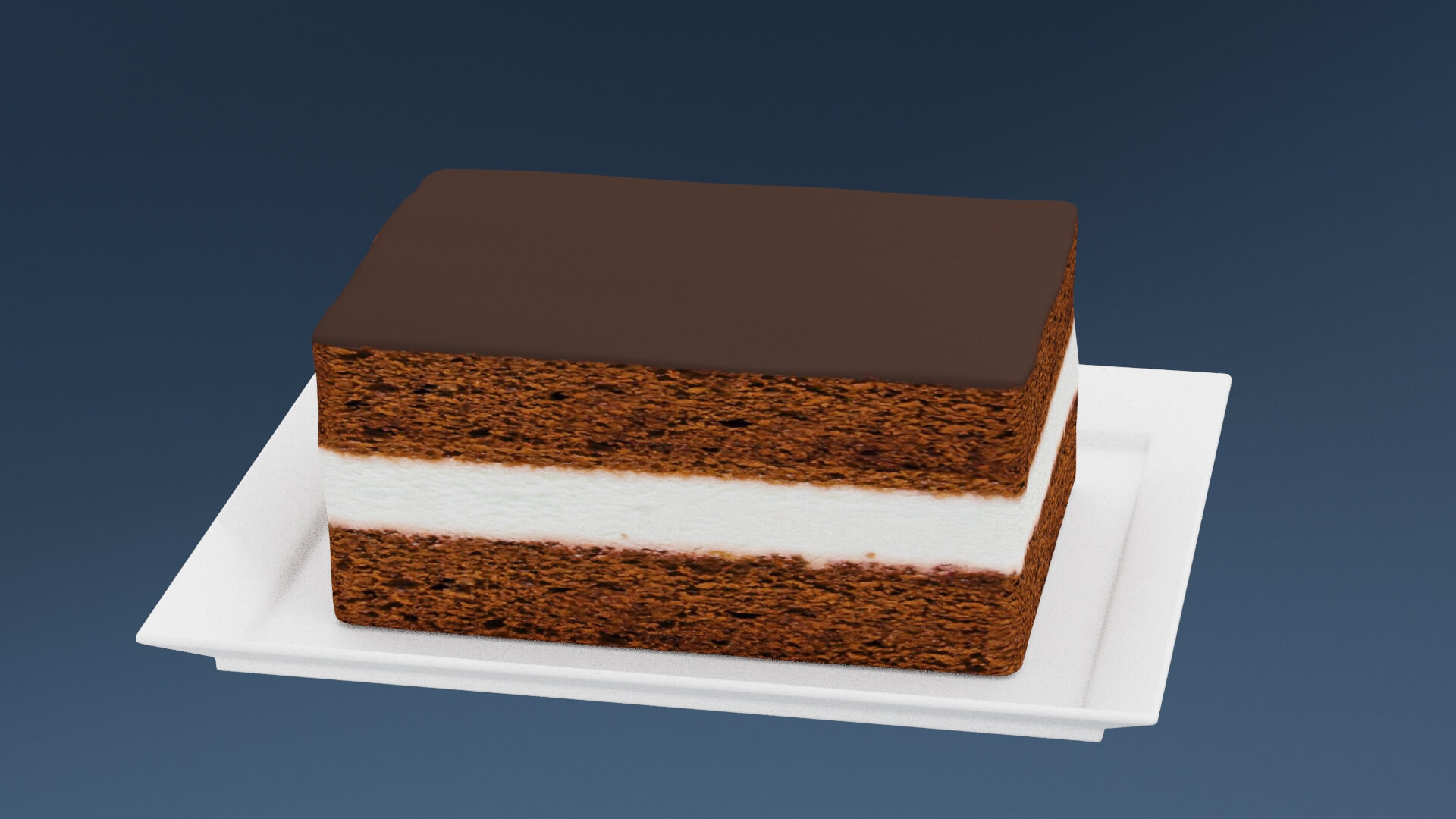 Piece of Cake - 3D Model by thedazking