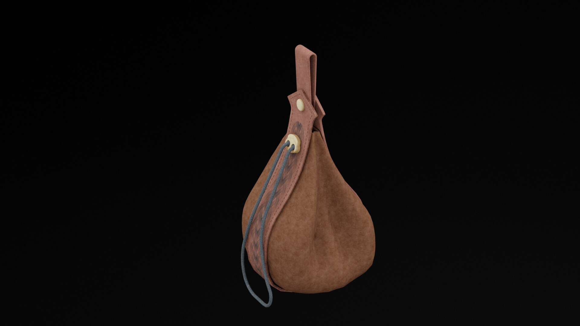Pirate Coin Purse - 3D Model by thedazking