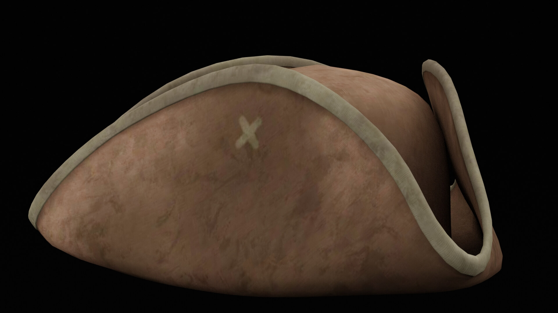 Classic Pirate Hat - 3D Model by thedazking