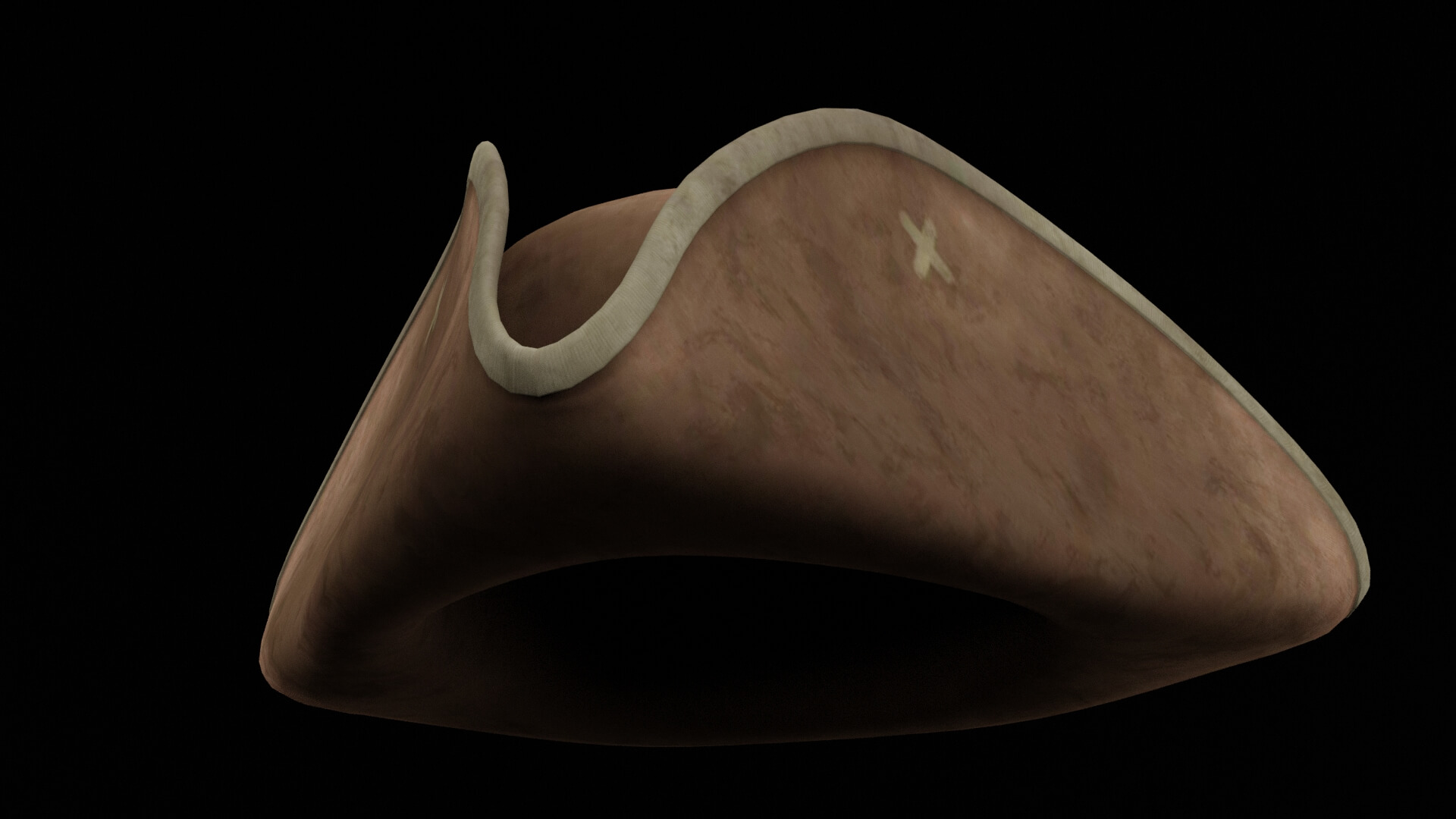 Classic Pirate Hat - 3D Model by thedazking