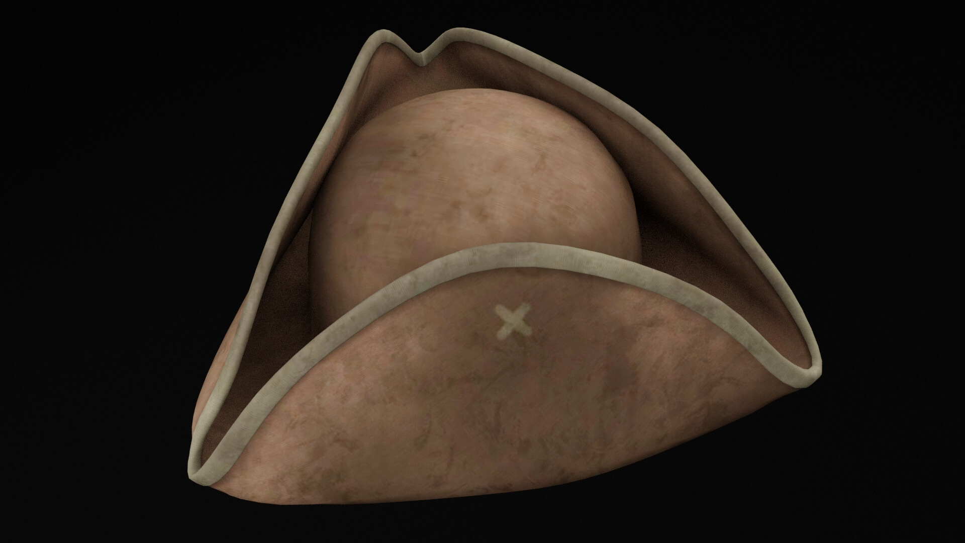 Classic Pirate Hat - 3D Model by thedazking