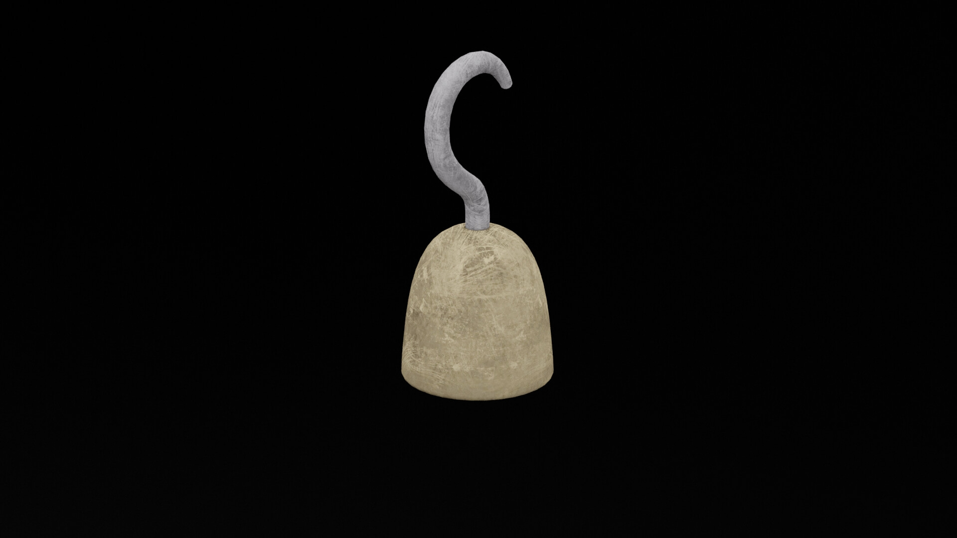 Classic Pirate Hook - 3D Model by thedazking