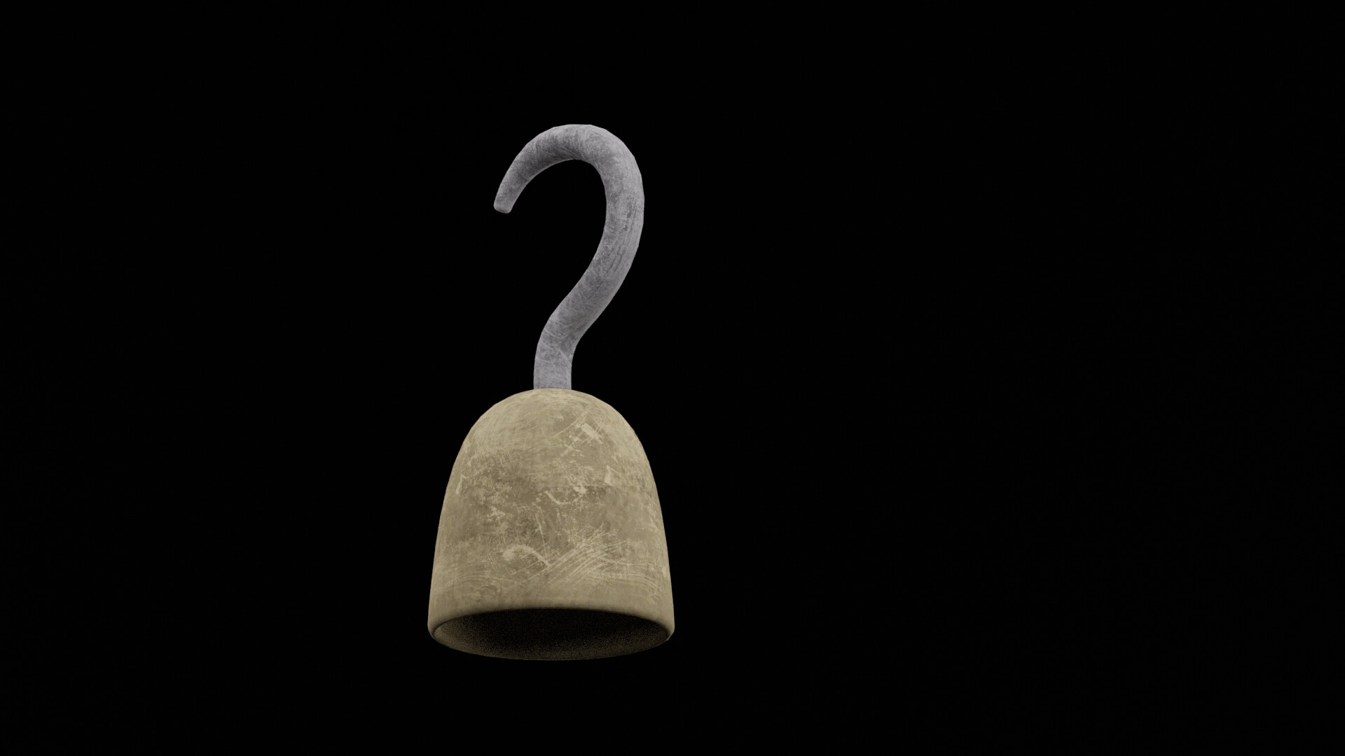 Classic Pirate Hook - 3D Model by thedazking