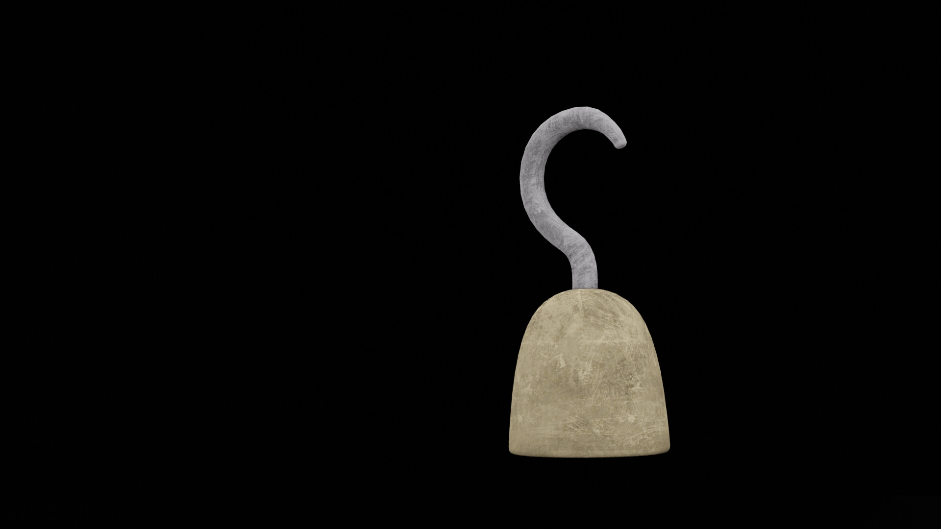Classic Pirate Hook - 3D Model by thedazking