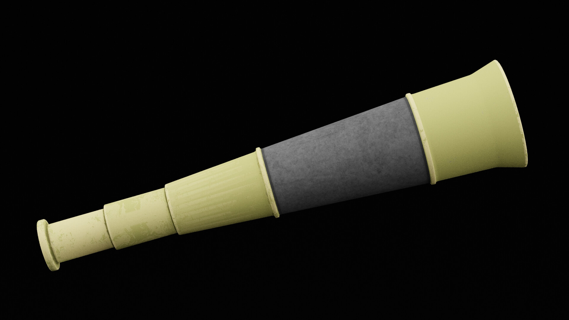 Pirate Monocular - 3D Model by thedazking